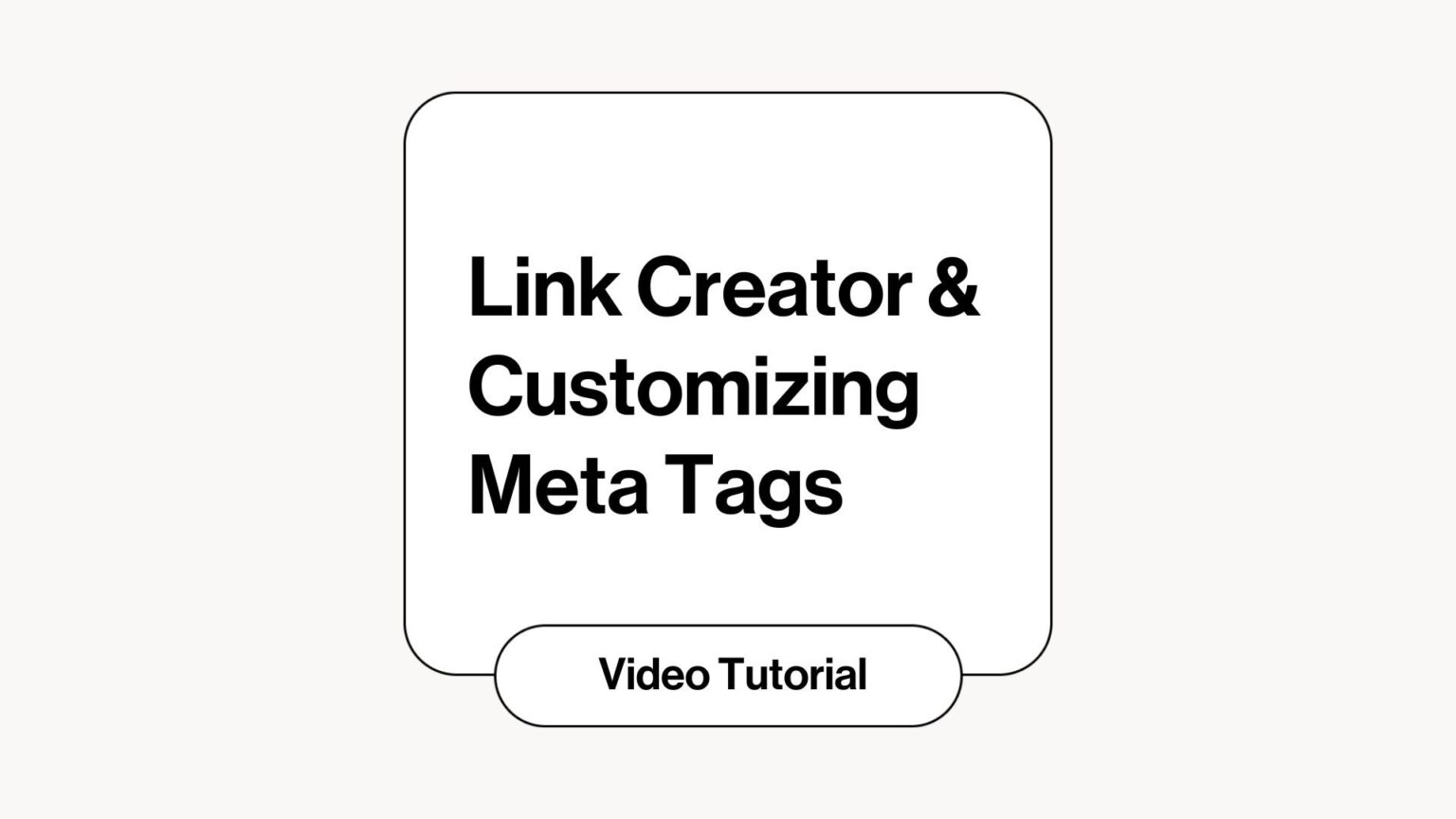 Affiliate Link Creator Tutorial & Customizing Meta Tags