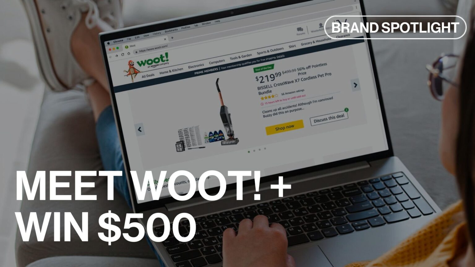 Woot Brand Spotlight + Chance to Win $100! • Mavely