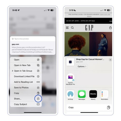 Link Creation Made Easier for Influencers - Share Extension